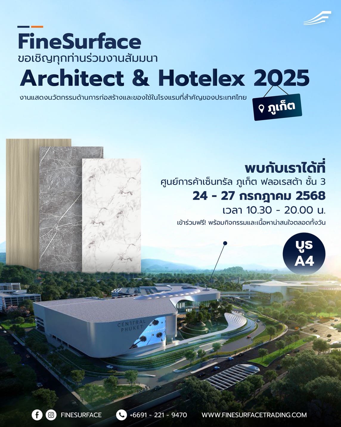 Architect & Hotelex 2025 - Finesurfacetrading